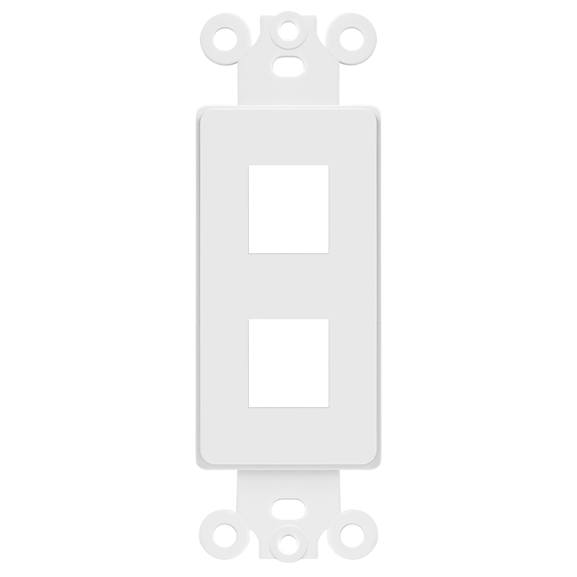 2-Port Decorator Data Wall Plate Insert - Wiring Devices, Lighting ...
