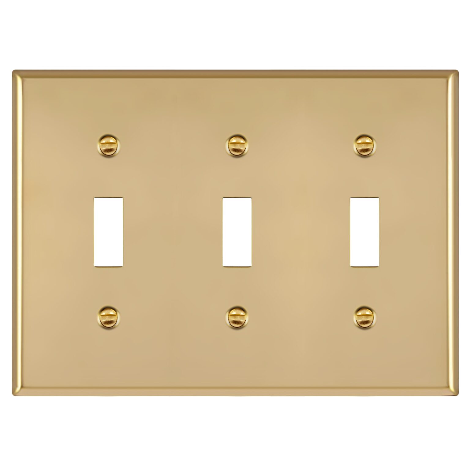 3-Gang Toggle Switch Metal Wall Plate | TOPGREENER
