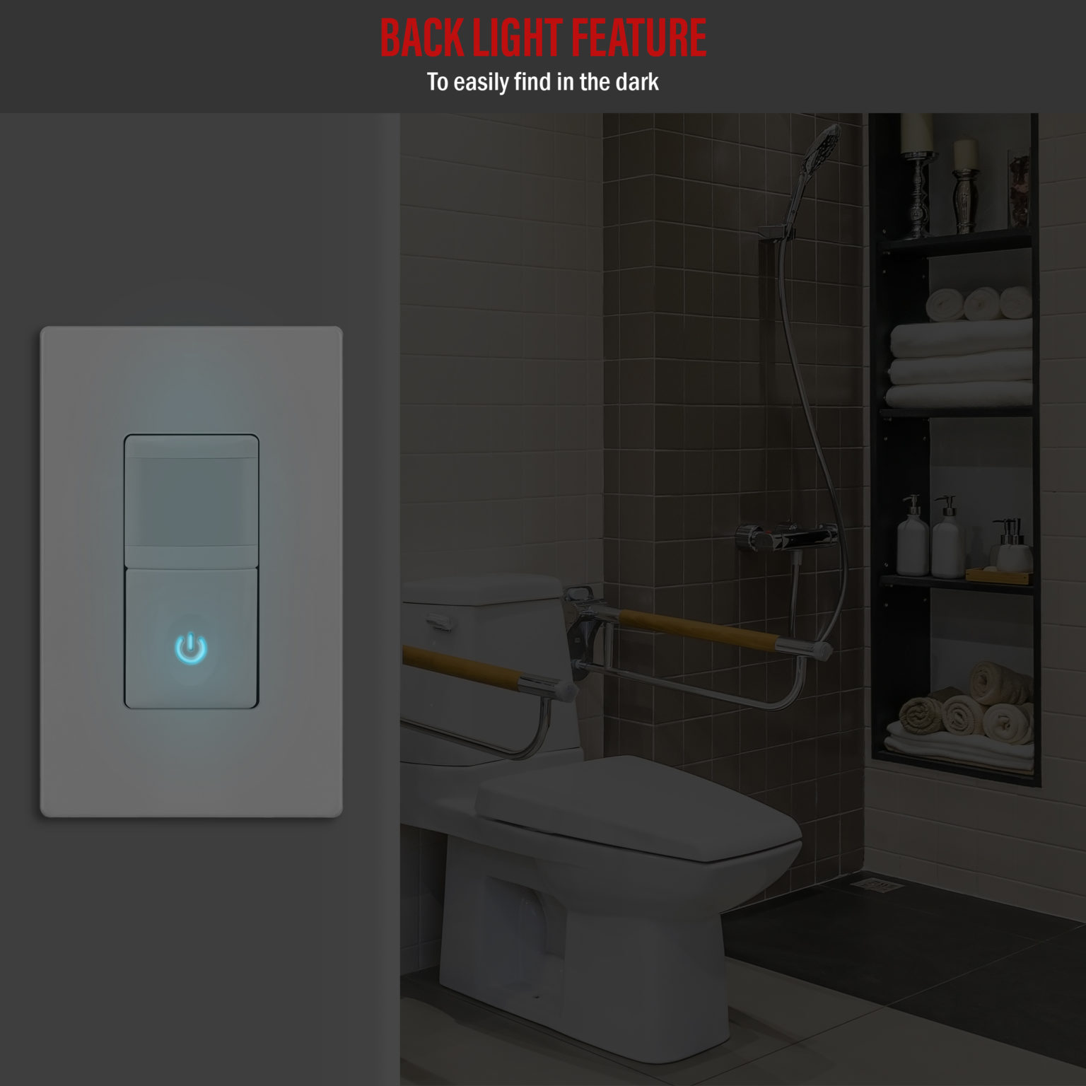 In-Wall PIR Occupancy/Vacancy Sensor Switch | TOPGREENER