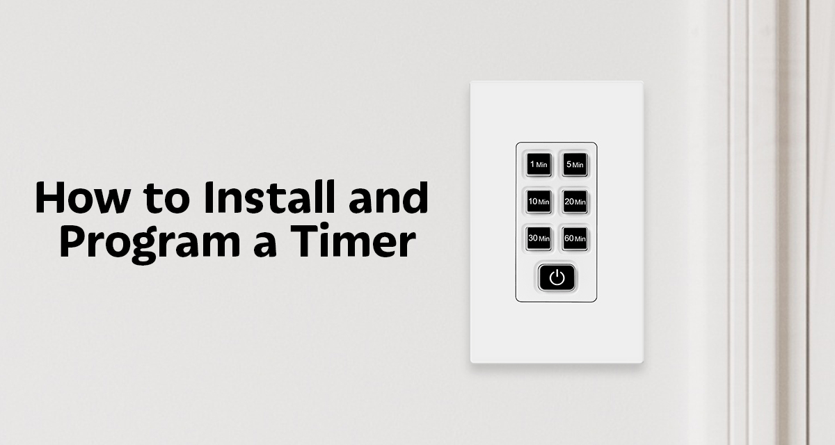 How to Install and Program a Timer | TOPGREENER