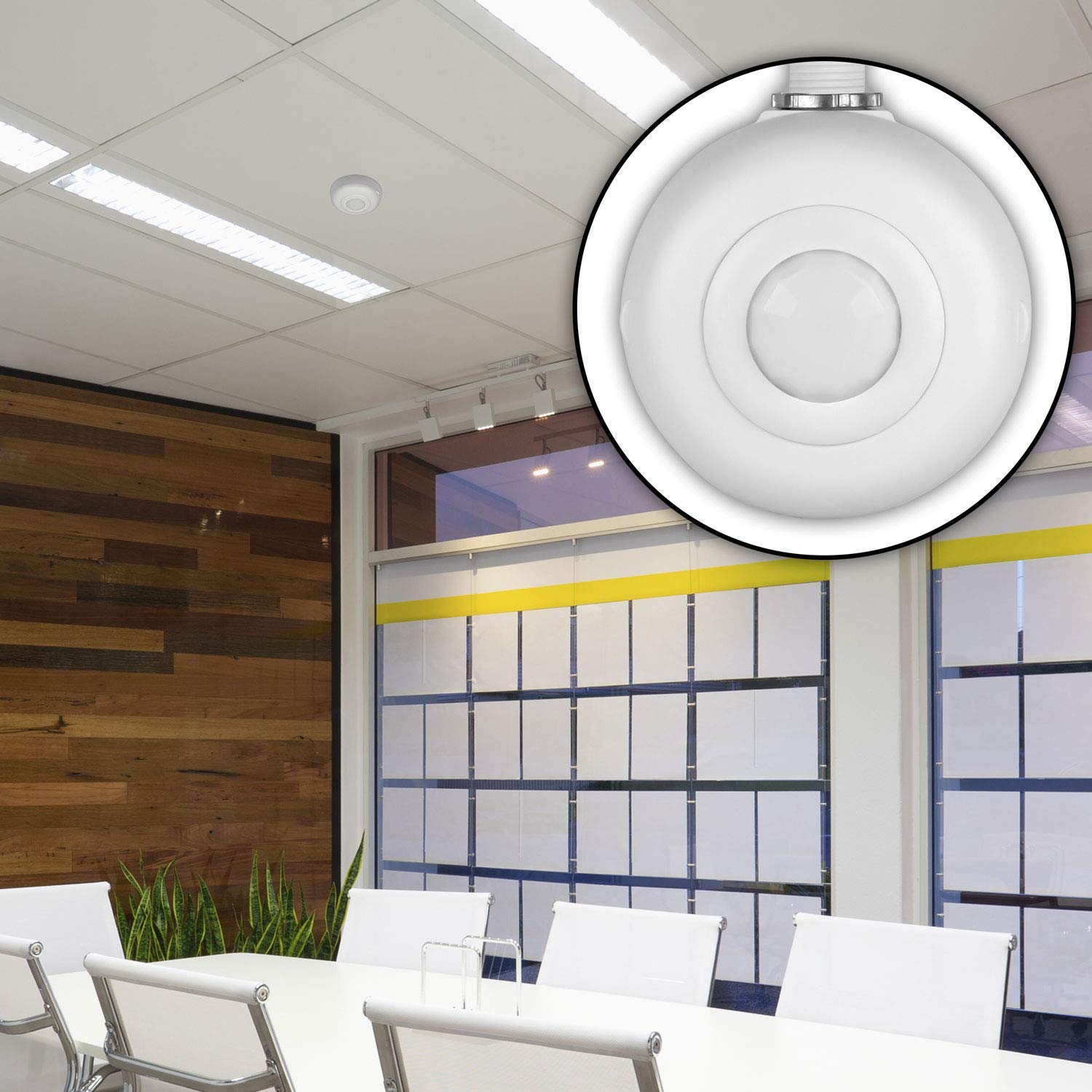 HighBay PIR Line Voltage Ceiling Motion Sensor | TOPGREENER