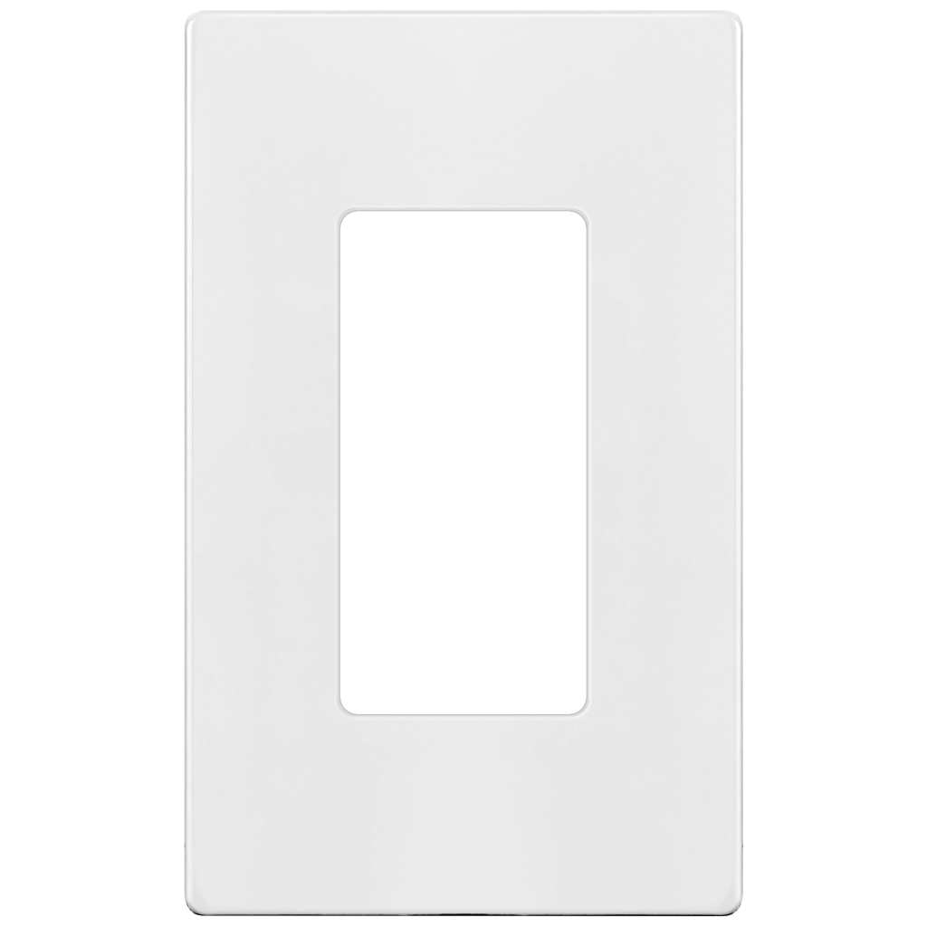 Screwless Decorator Wall Plates Child Safe Outlet Covers, Size 1-Gang 4 ...