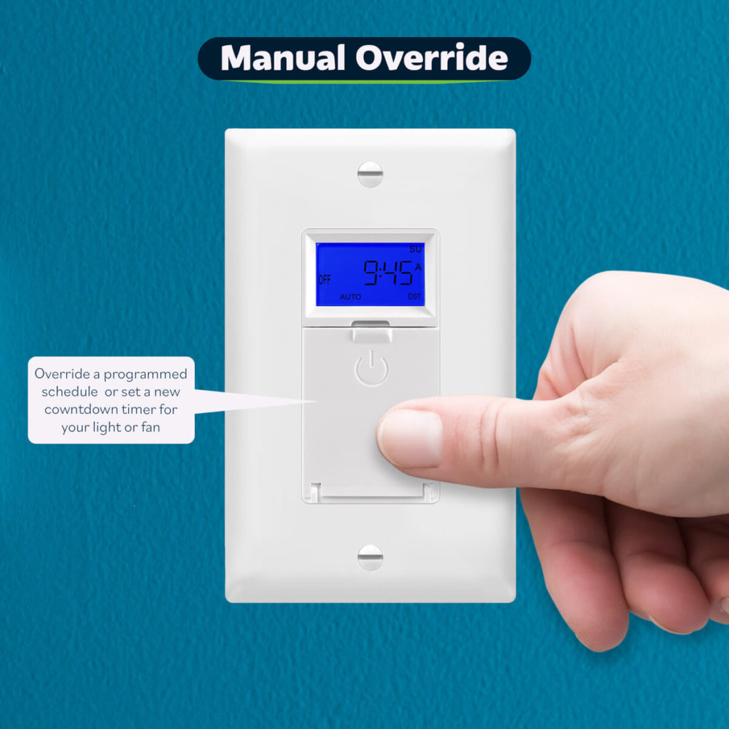 TOPGREENER Digital Astronomic Timer Switch, 7-Day Programmable Sunrise ...