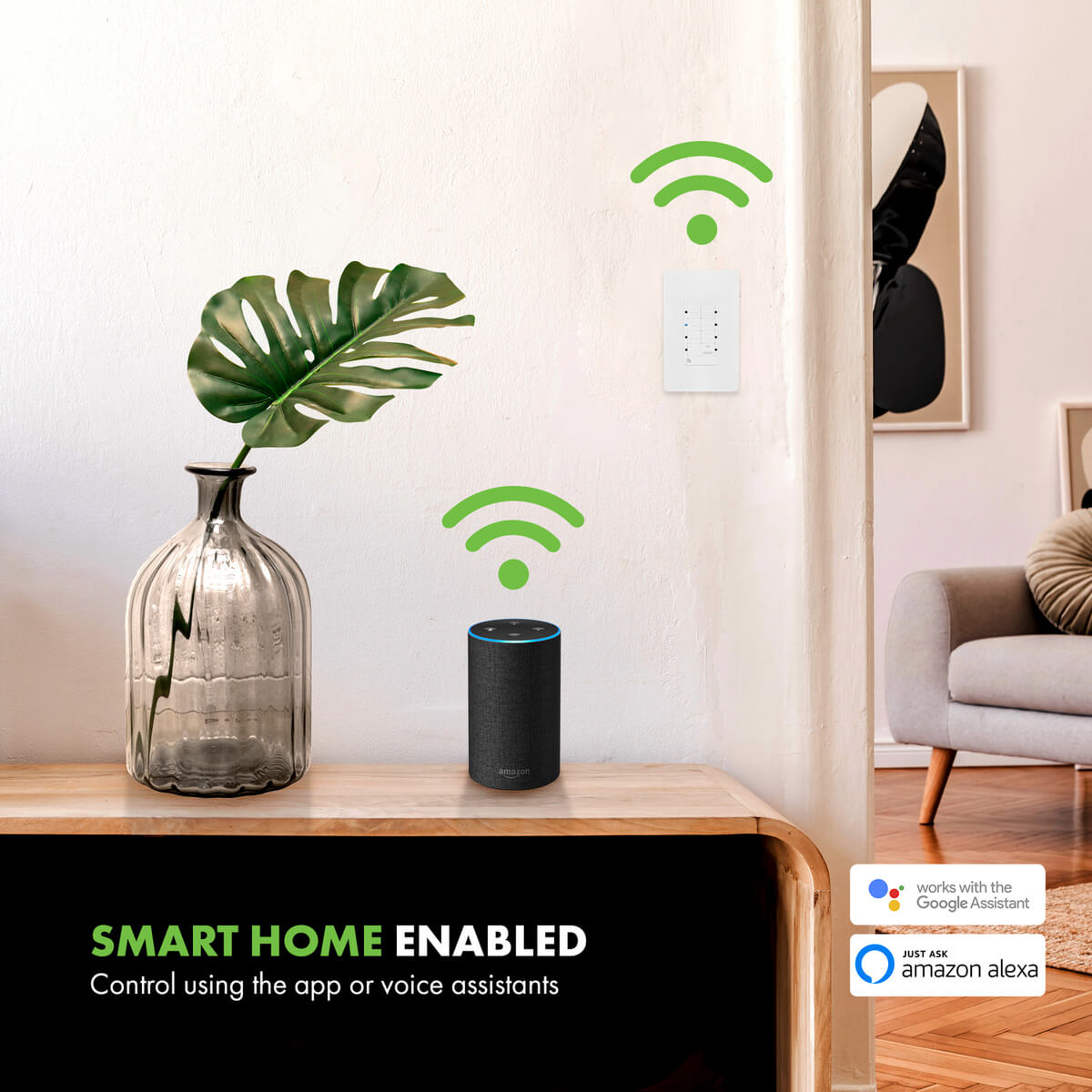 Smart Light Switch Wi-Fi Scene Controller | TOPGREENER