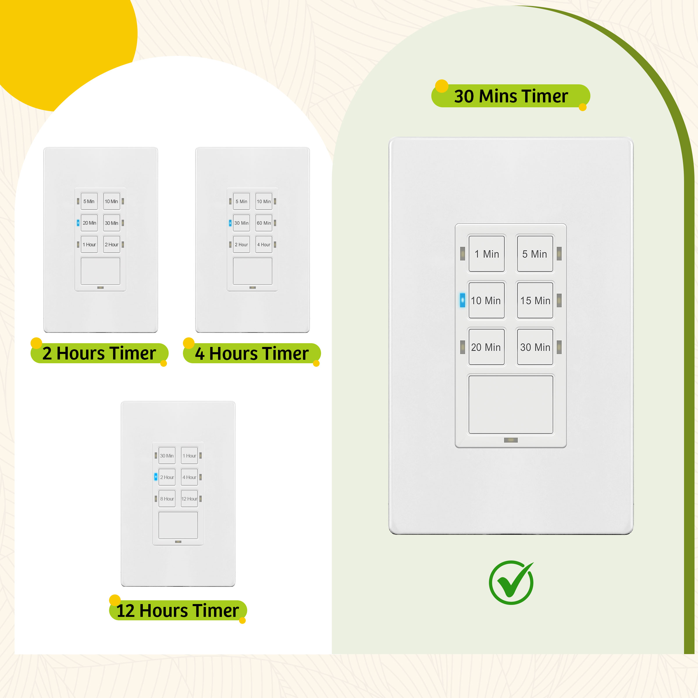 TG 30-Minute Countdown Timer Switch - Wiring Devices, Lighting Controls ...